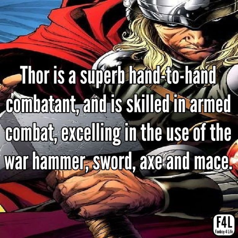20 Incredible Facts On Thor Odinson - Fanboy 4 Life