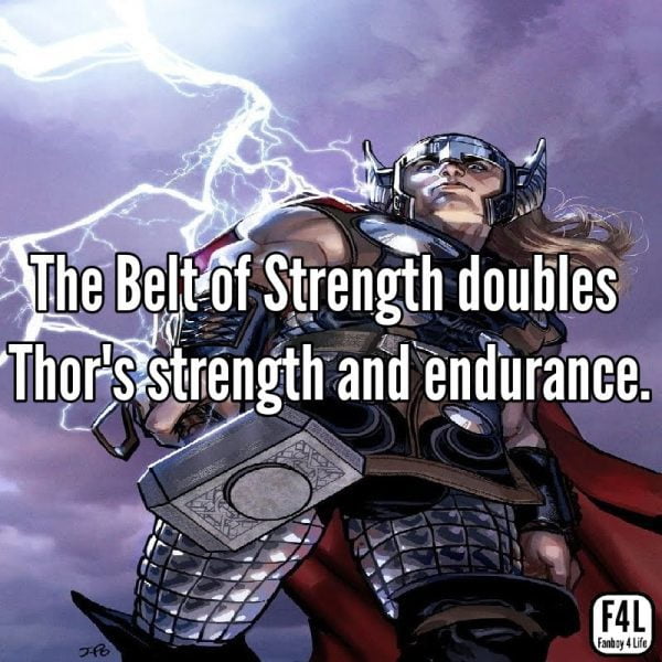20 Incredible Facts On Thor Odinson - Fanboy 4 Life