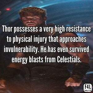20 Incredible Facts On Thor Odinson - Fanboy 4 Life